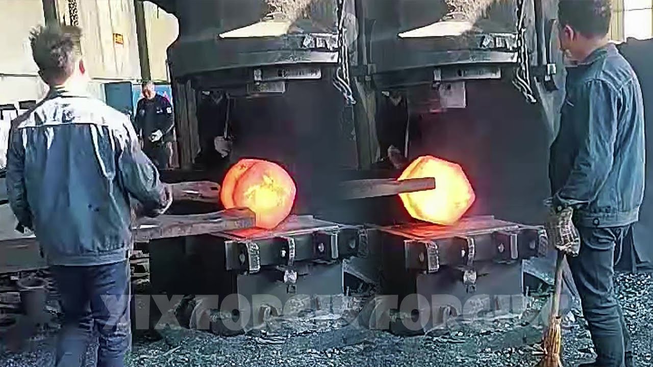 How To Professionally Forge Steel Billets EP1049 - YouTube