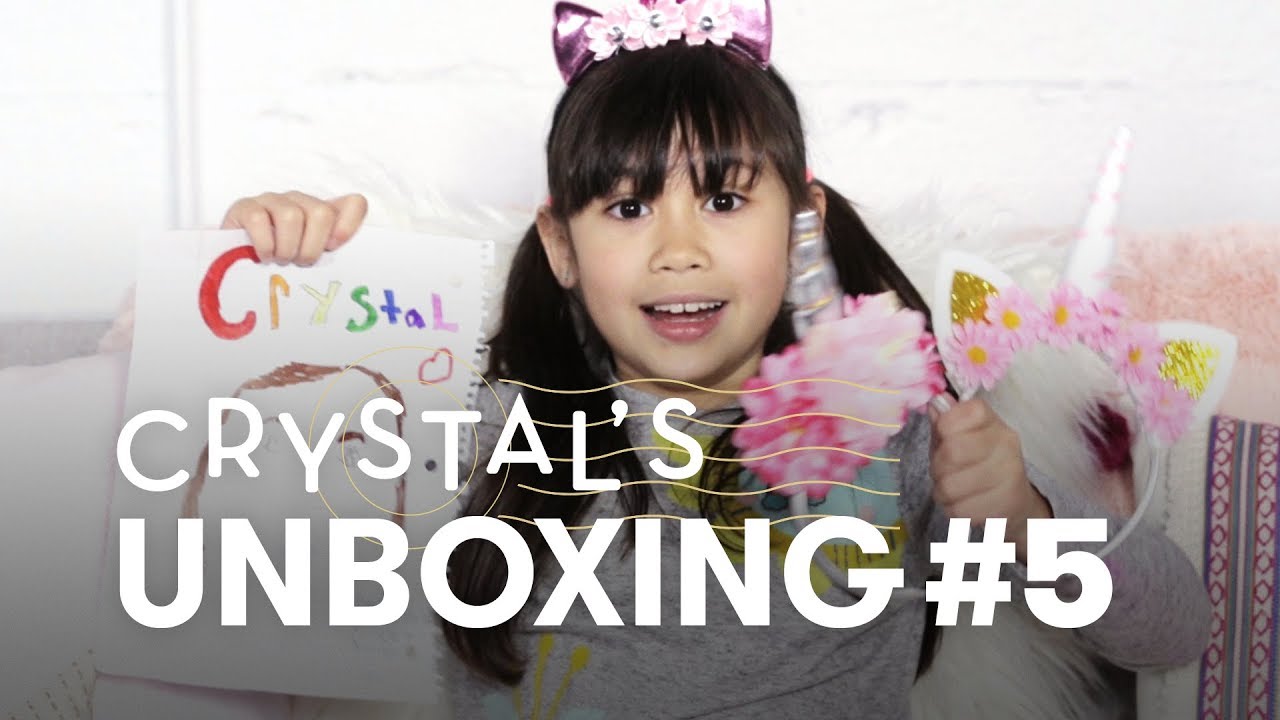 Crystal's Unboxing #5 | Unboxing | HiHo Kids - YouTube