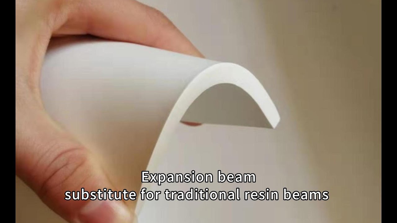 Expansion beam - substitute for traditional resin beams - YouTube