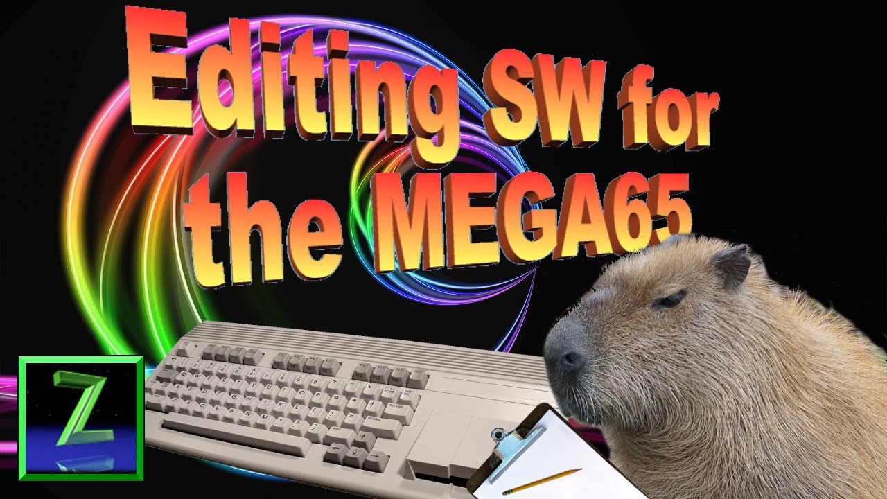 Programming the MEGA65 [4]: Editing - YouTube