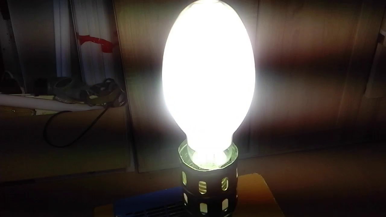 Osram HQL (MBF-U) 250W mercury vapour lamp - YouTube