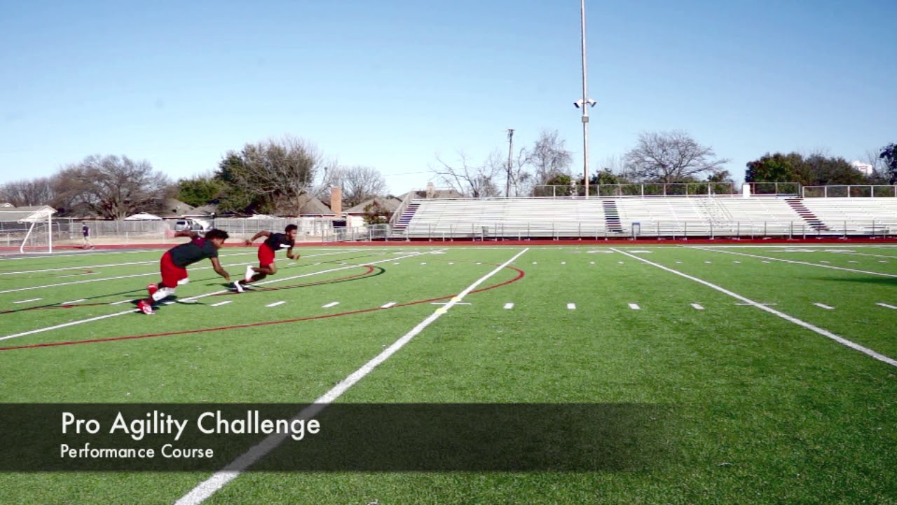 Pro Agility Challenge - YouTube