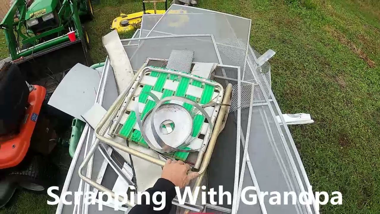 Aluminum Scrap Metal Run. Non Ferris Metal. Big Load. - YouTube