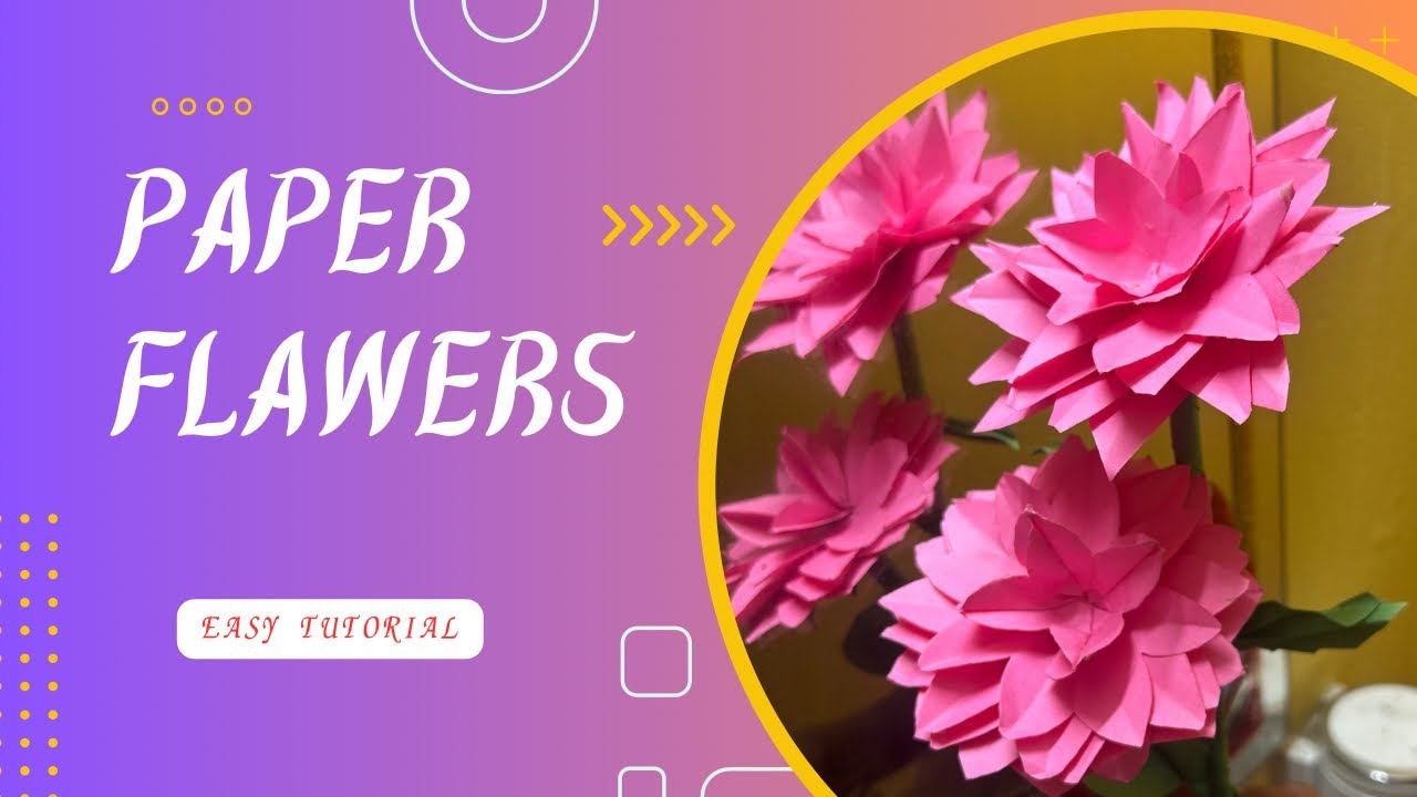 Crafting Nature's Beauty: Mastering the Art of Realistic Paper Flowers ...