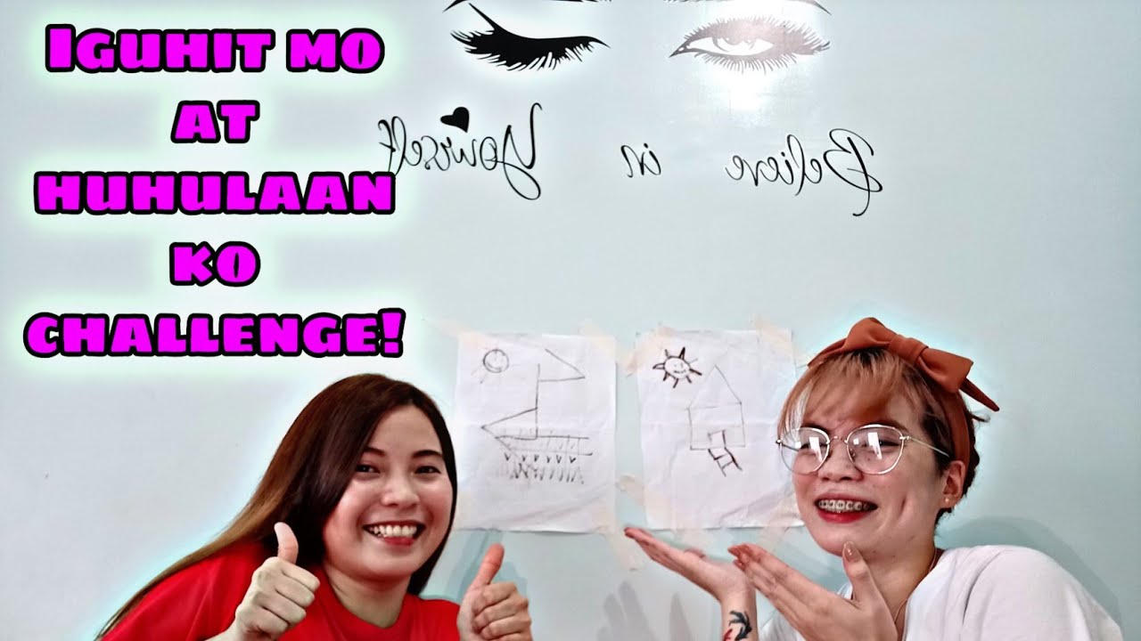 Iguhit mo at huhulaan ko challenge (may kumain ng sili) - YouTube