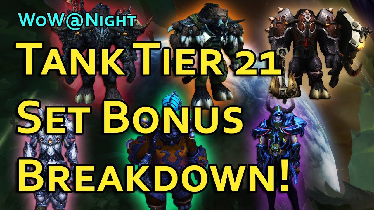 Tank Tier 21 Set Bonus Breakdown! - YouTube