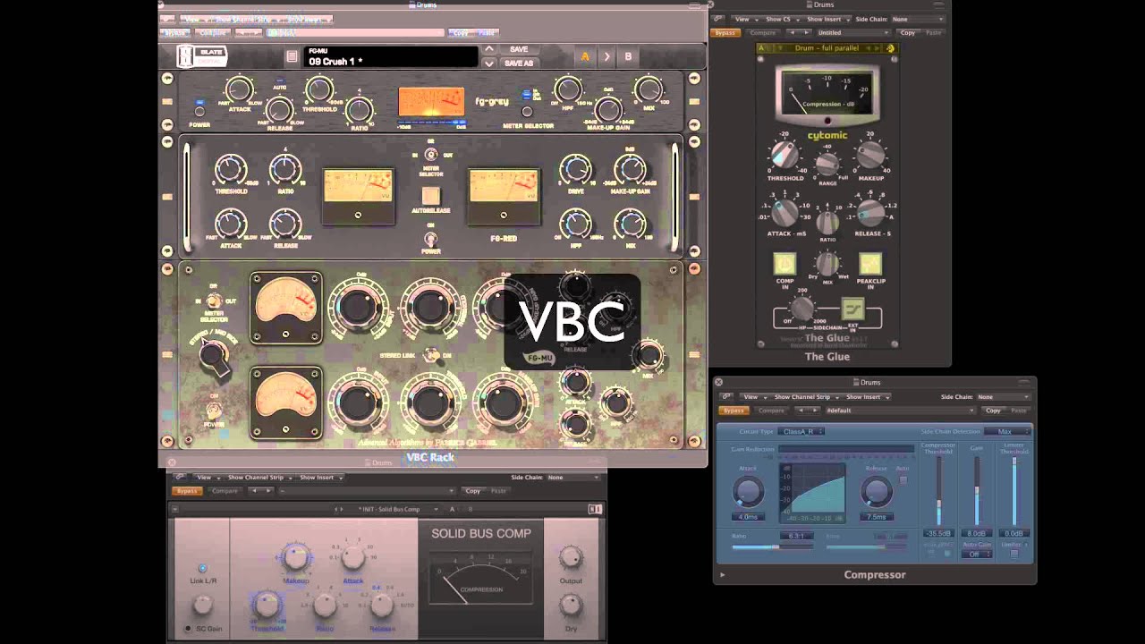 Steven Slate VBC Comparison Test - YouTube
