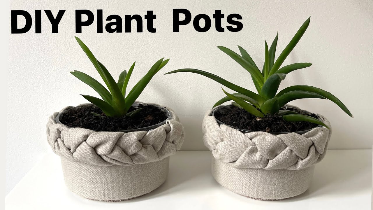 How to make plant pot, diy flower pot, Upcycled diy project, home diy ...