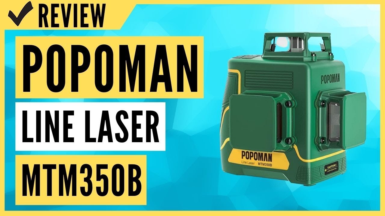 POPOMAN Line Laser MTM350B Review - YouTube