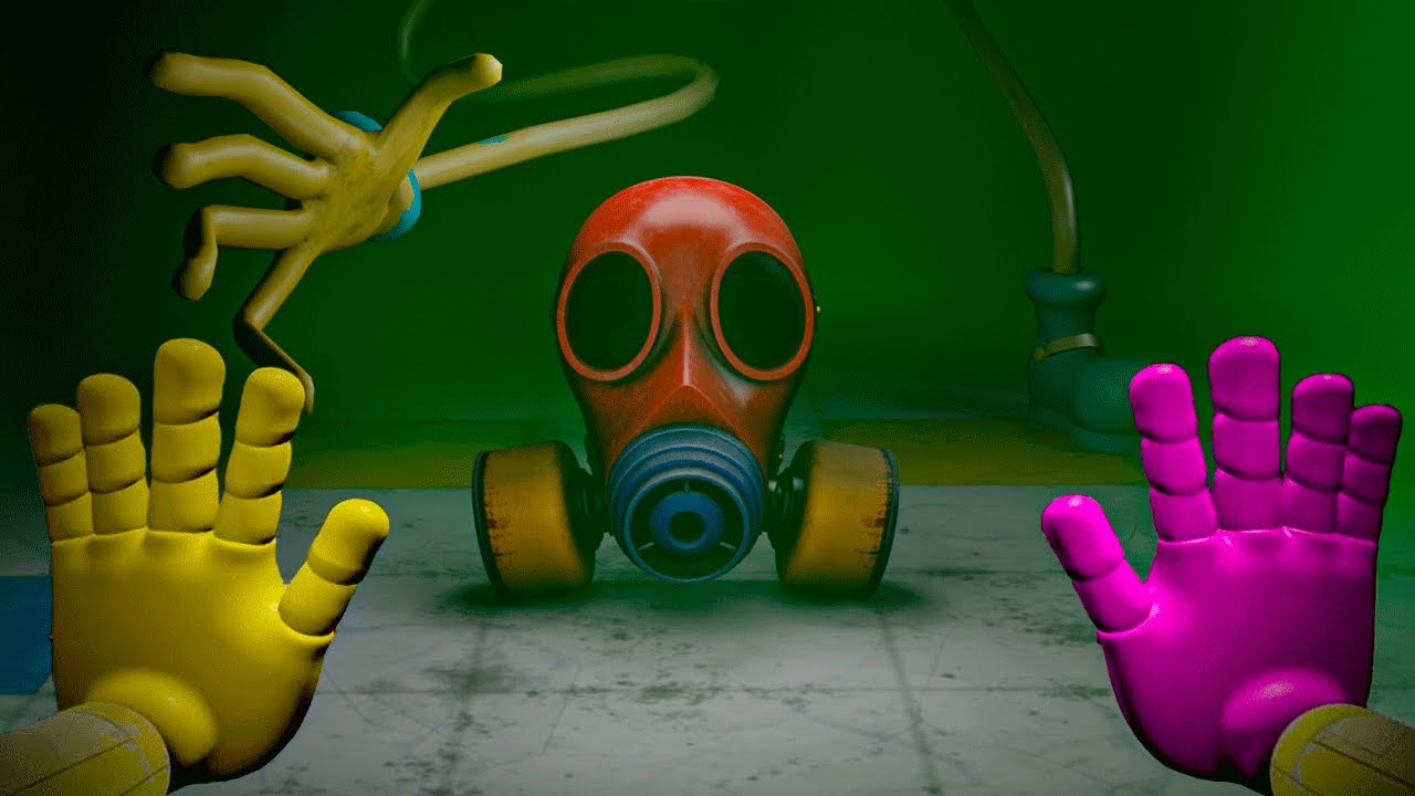 Poppy Playtime Chapter 3. I found a yellow glove and tried it out - YouTube