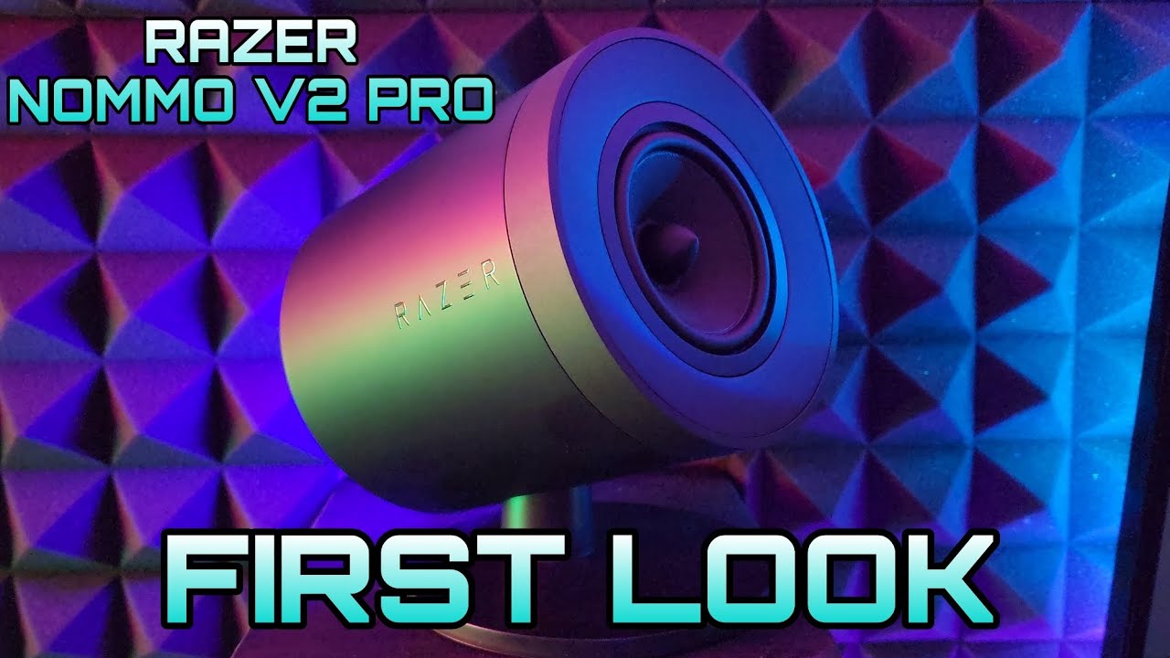 Razer Nommo V2 Pro - First Look & Initial Thoughts - YouTube