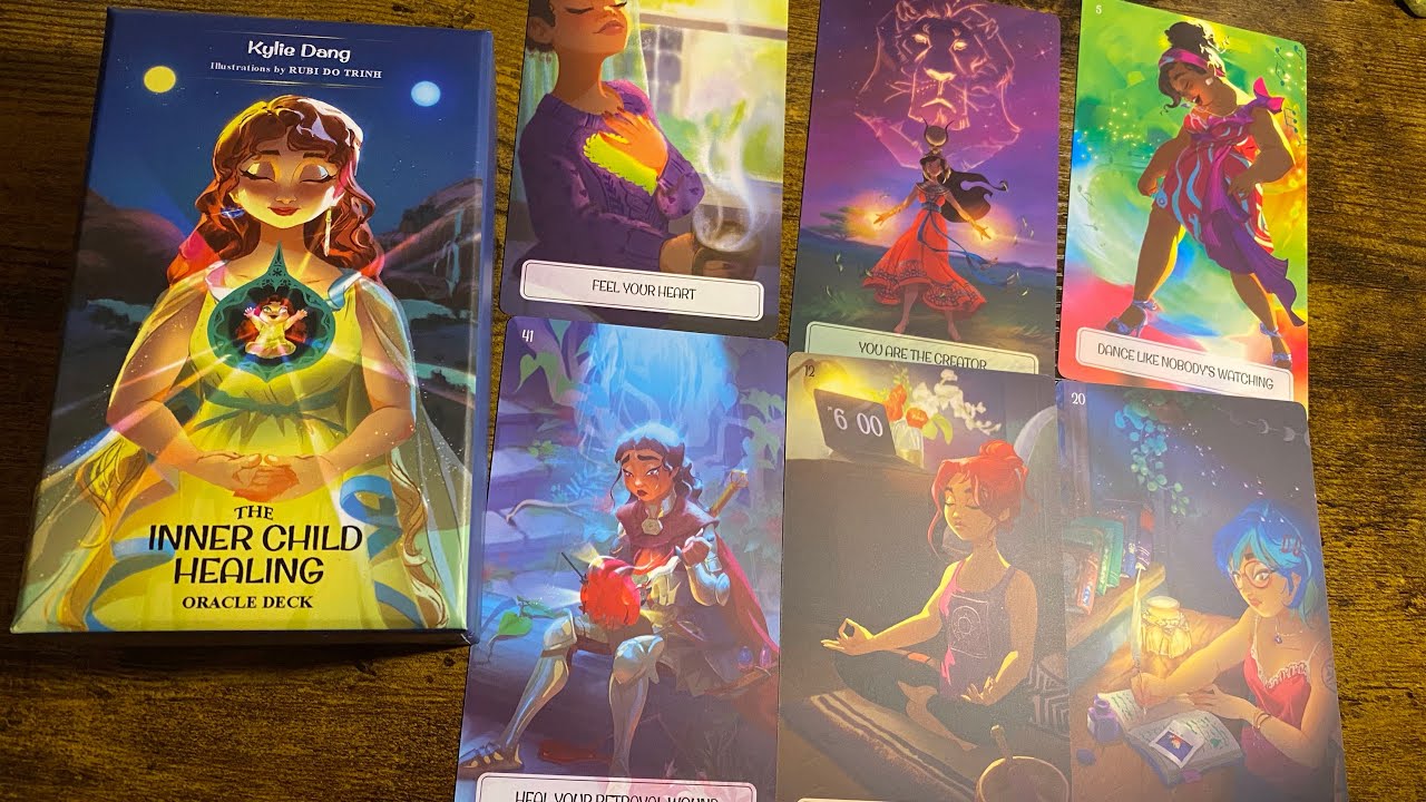 The Inner Child Healing Oracle deck - Review and unboxing #tarot # ...