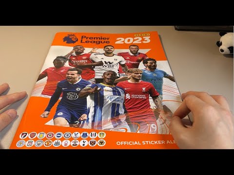 Review 2023 Premier League Panini Sticker Album | Football stickers ...