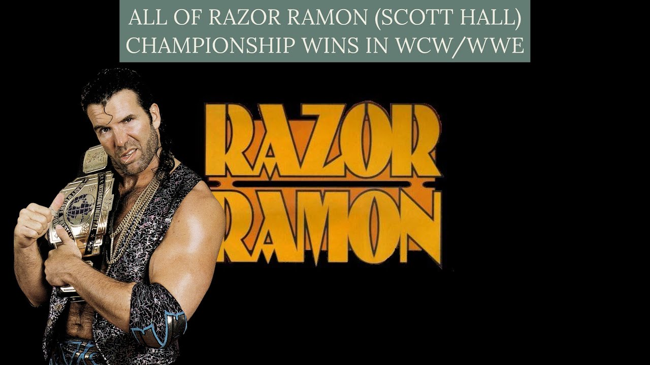 All of Scott Hall (Razor Ramon) Championship wins in WCW/WWE - YouTube