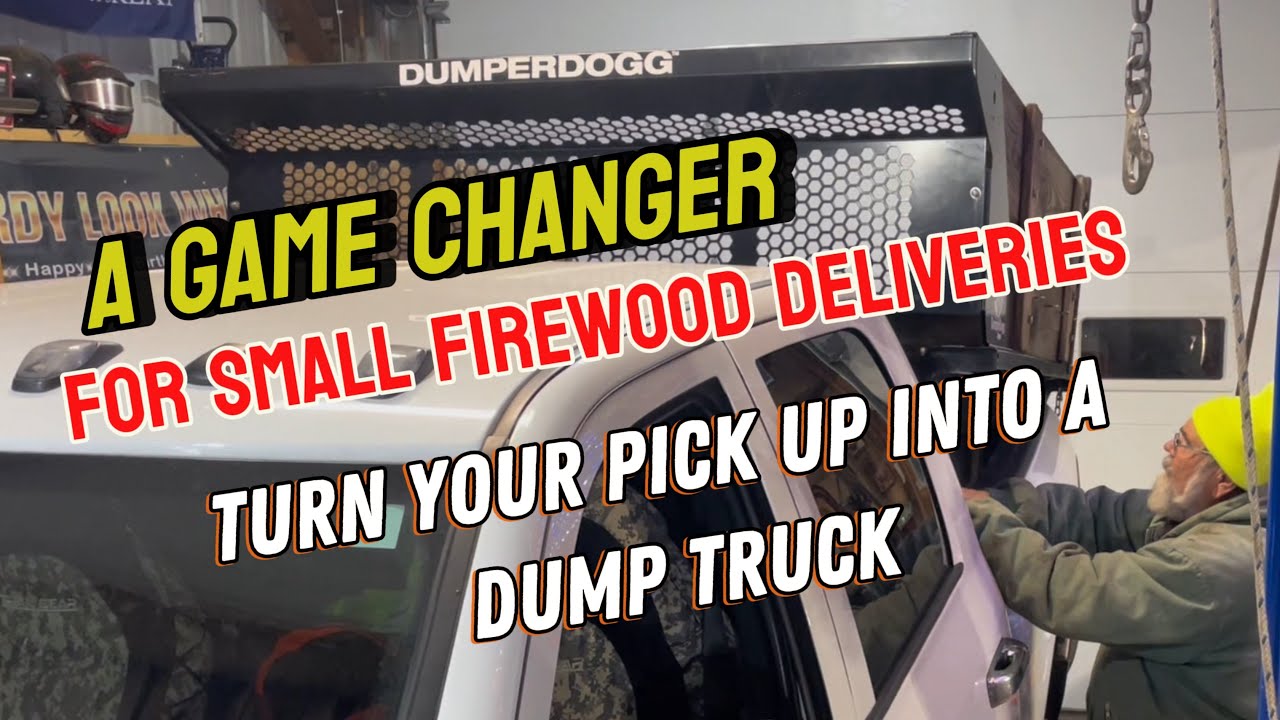 Installing a used dumperdogg. A real game changer for small firewood ...