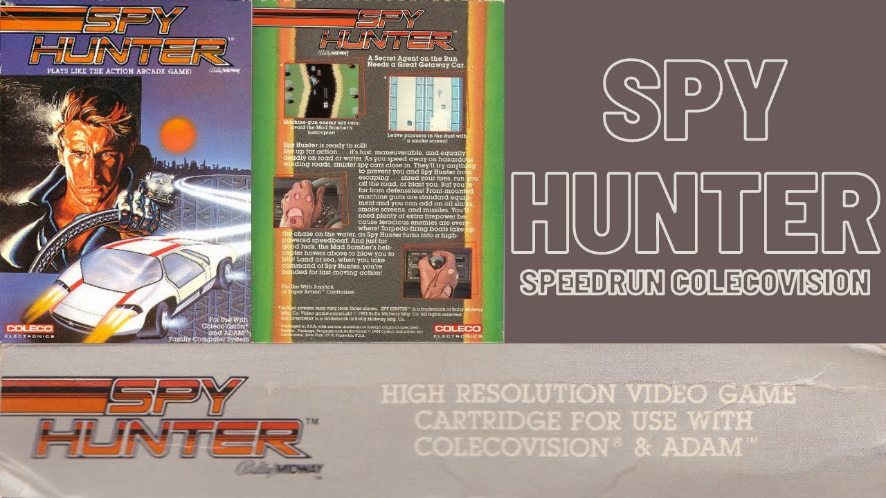Colecovision Spy Hunter Speedrun - YouTube