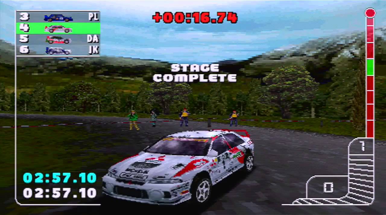 Colin McRae Rally on the Playstation 1 (PS1/PSX) - YouTube