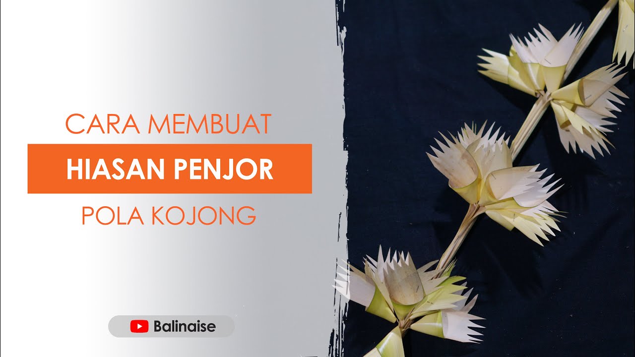 cara membuat lampion penjor - Isaac Thomson