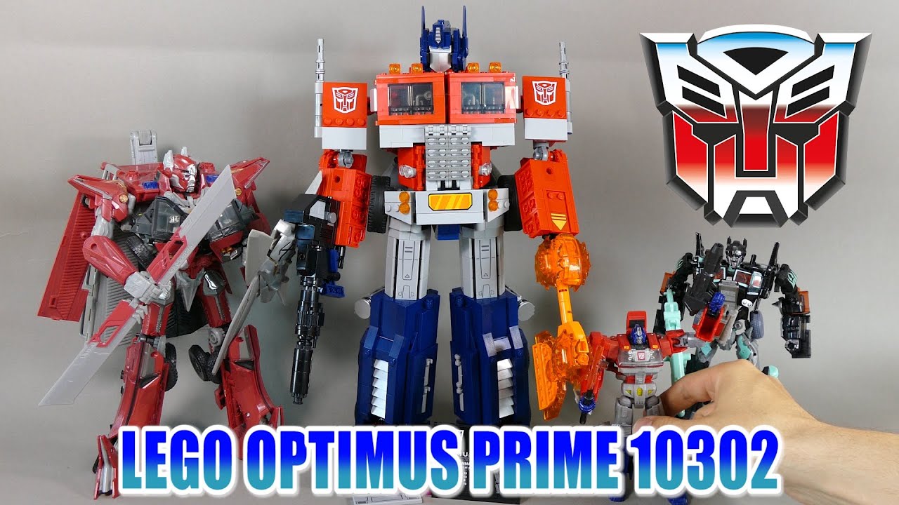 LEGO Transformers Optimus Prime 10302 - Review, Size comparison ...