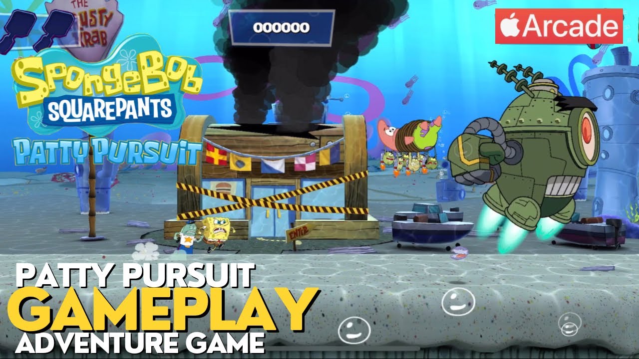 Spongebob: Patty Pursuit Gameplay Mobile Apple Arcade - YouTube