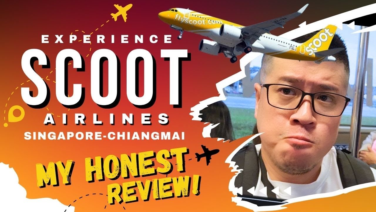 SCOOT Airlines ️| My Honest Review | Experience in Budget | Singapore ...