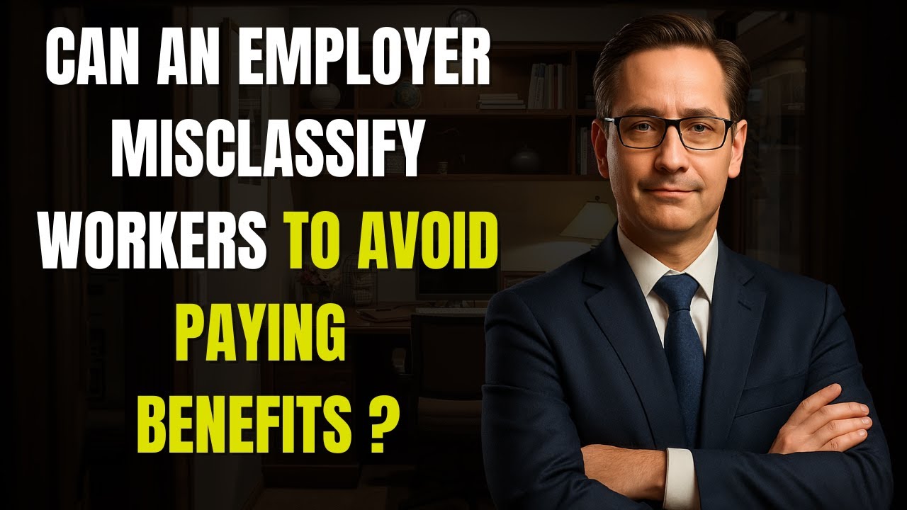 Can an Employer Misclassify Workers to Avoid Paying Benefits ? - YouTube