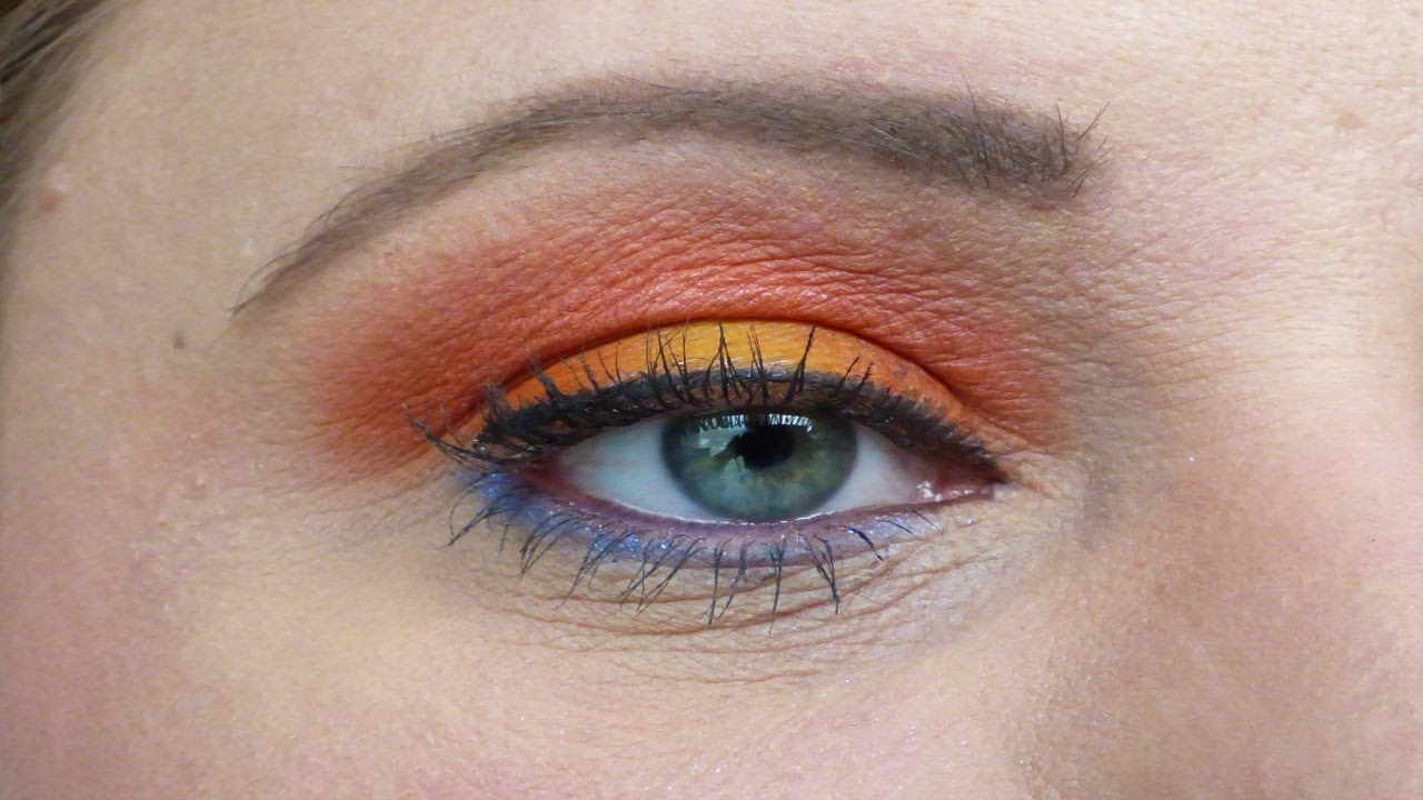 SUNRISE INSPIRED EYE MAKEUP TUTORIAL - YouTube