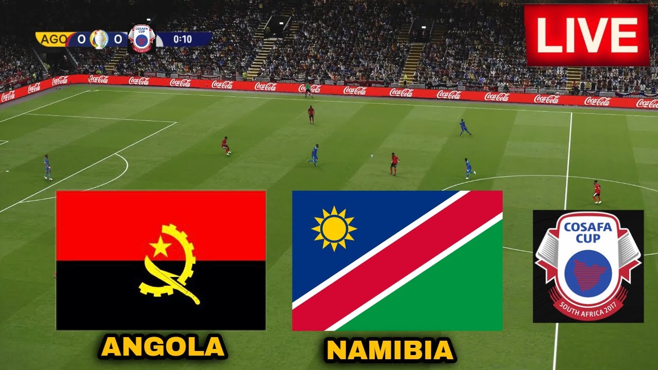🔴ANGOLA vs NAMÍBIA AO VIVO | HOLLYWOODBETS COSAFA CUP 2024 FASE DE ...