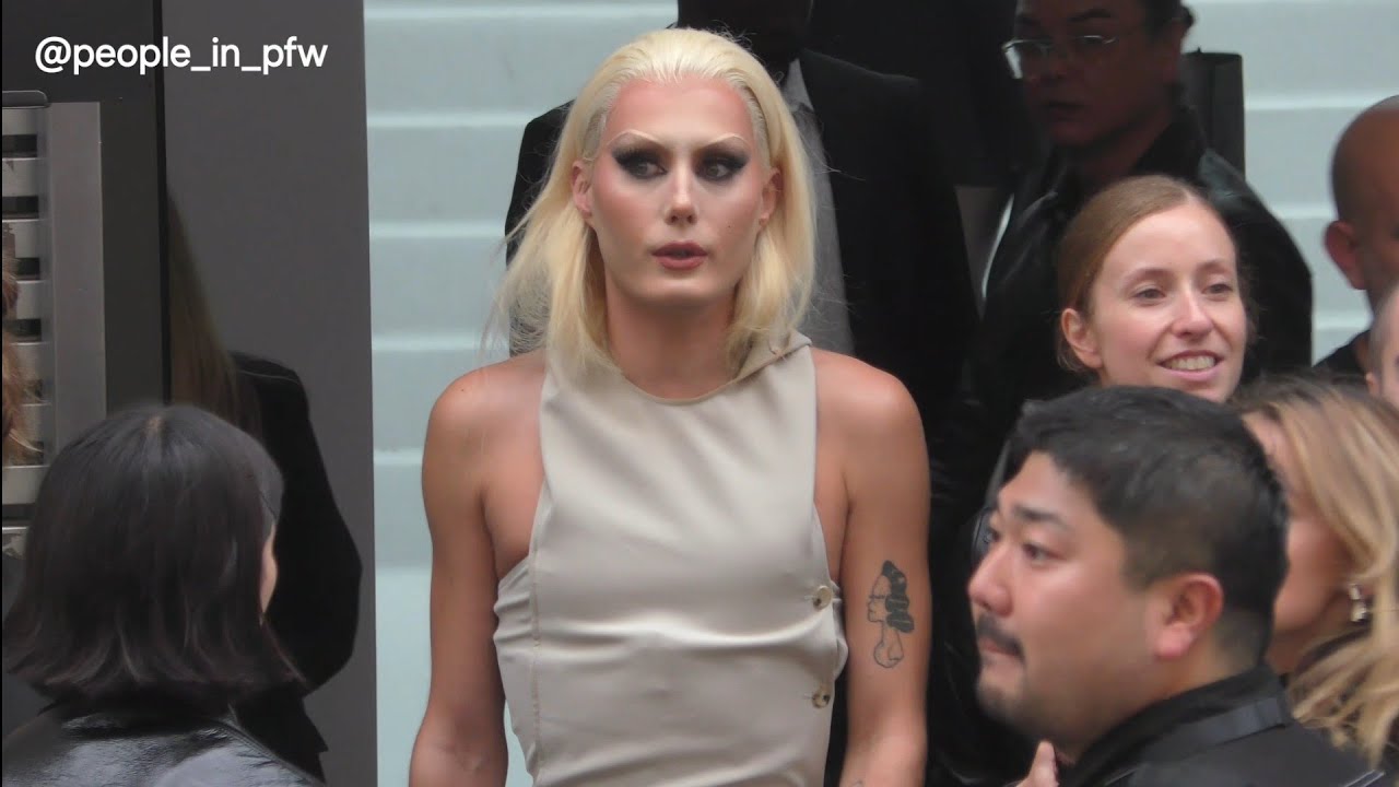 Le Filip [winner of Drag Race France 2024] - Courrèges SS25 fashion ...