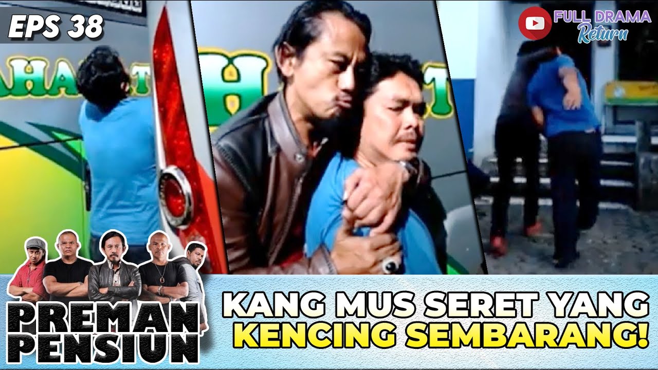 PIPIS SEMBARANGAN DI TERMINAL, KANG MUS SERET KE KANTOR POLISI ...