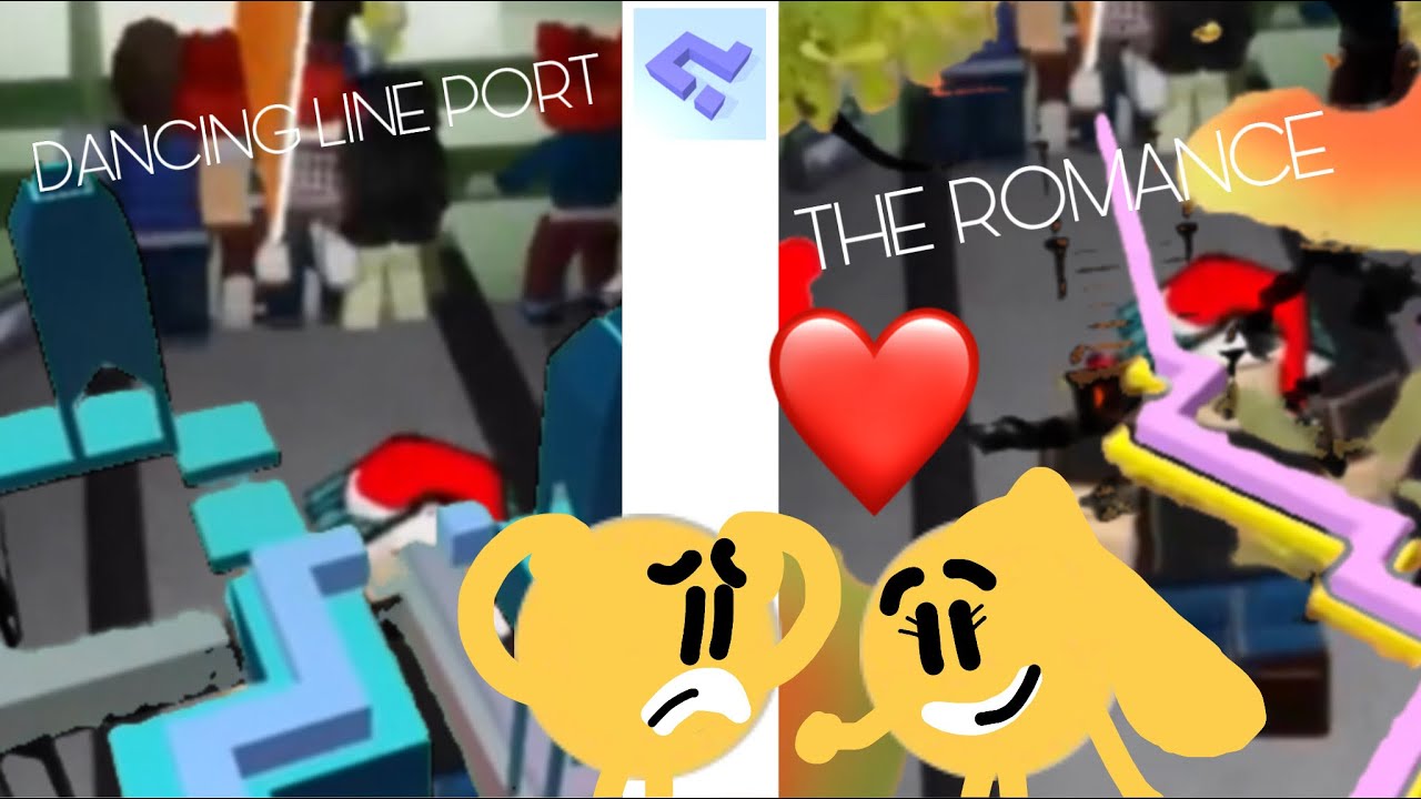 DANCING LINE PORT THE ROMANCE 🥰 - YouTube