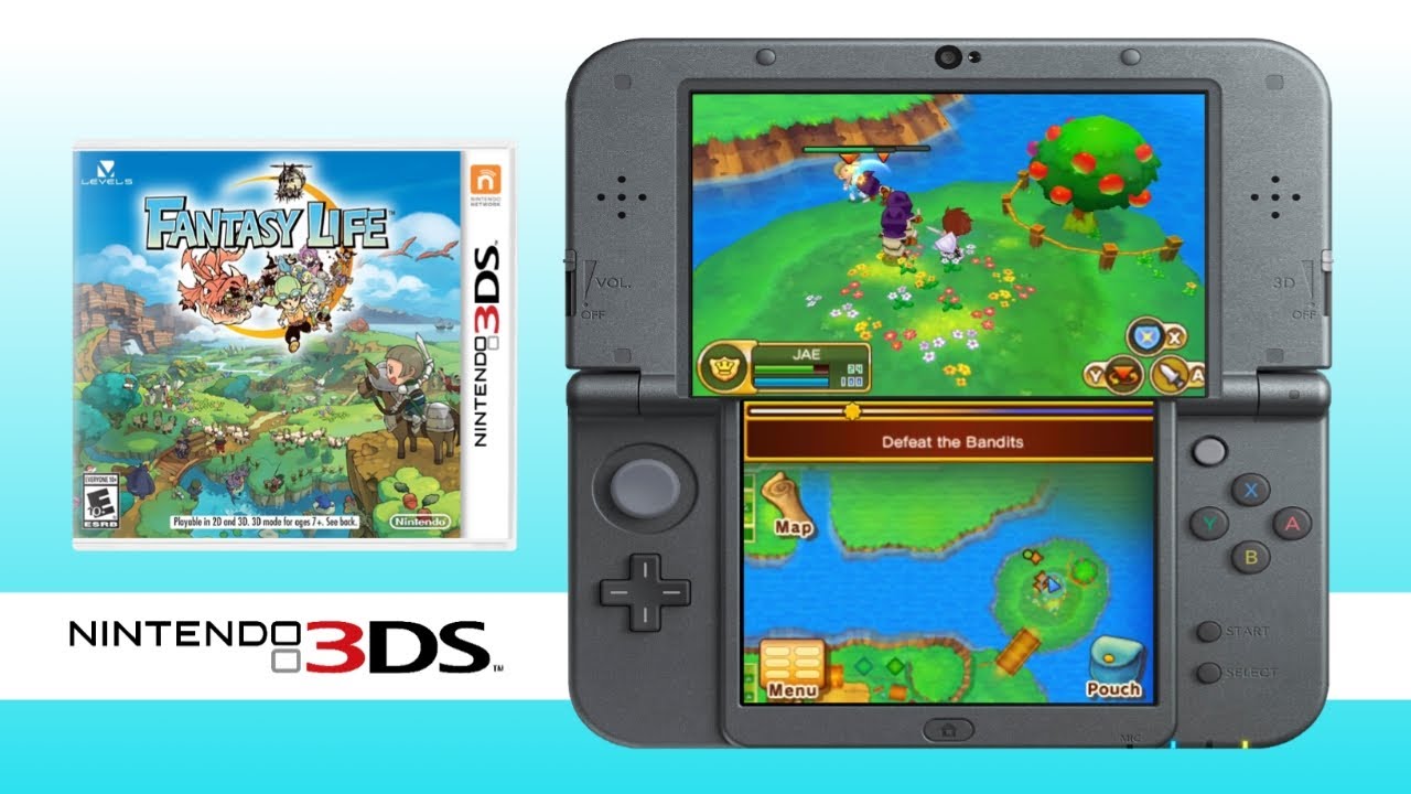 FANTASY LIFE | 60 FPS HD | NINTENDO 3DS GAMEPLAY - YouTube