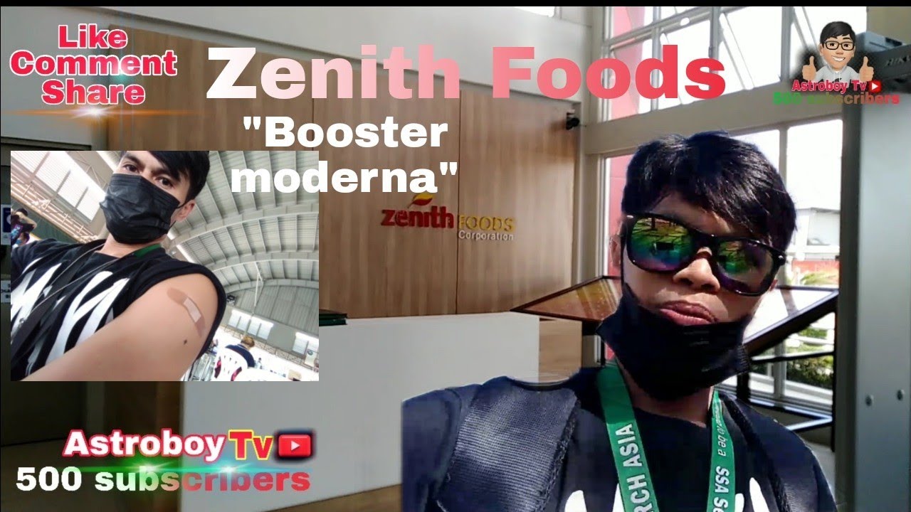 Zenith Foods Vaccination "Booster moderna" #astroboytv - YouTube