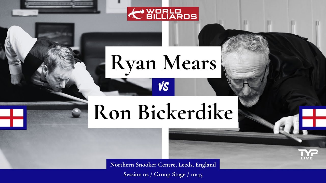 Ryan Mears v Ron Bickerdike | Group Stages | 2025 Jim Williamson Open ...