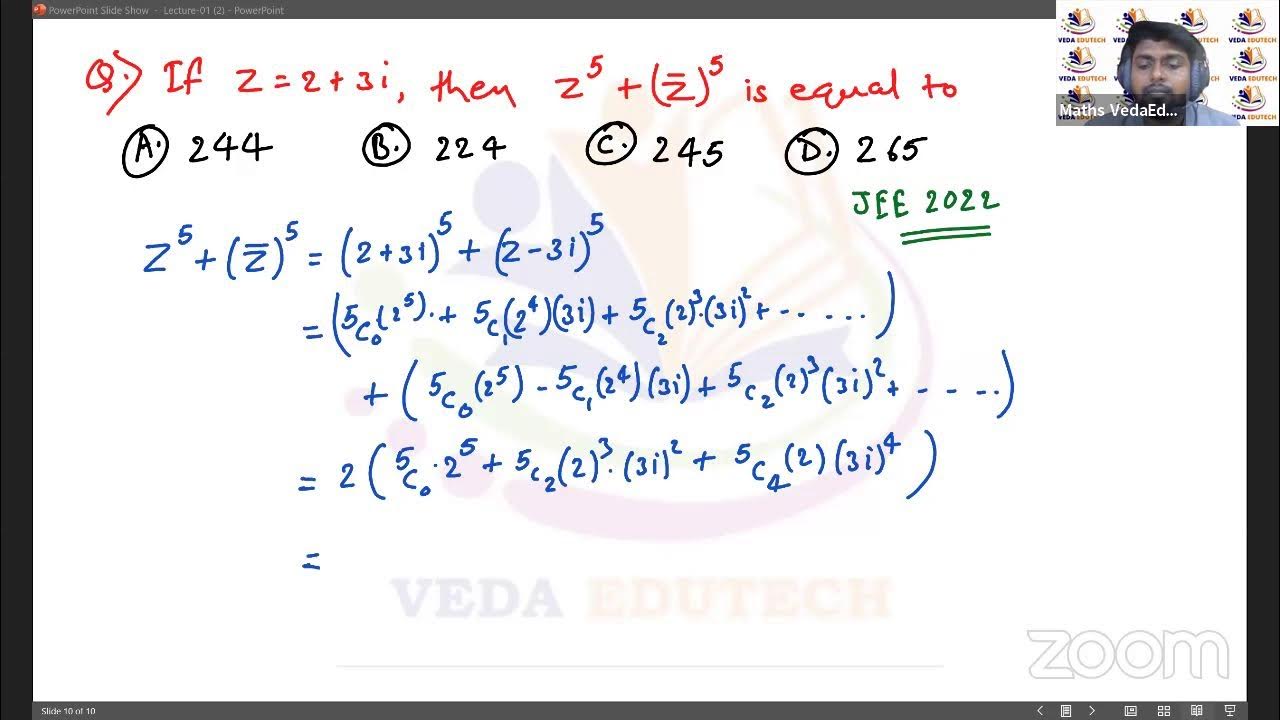 Complex Number | One Shot with PYQs | Part 1 | Target JEE Mains & Adv 2024 | Mathematics | - YouTube