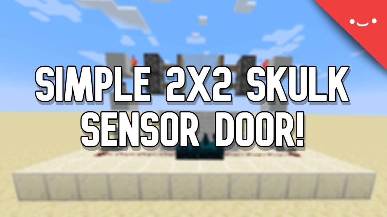 Sculk Sensor Door 2x2 (Java) - YouTube