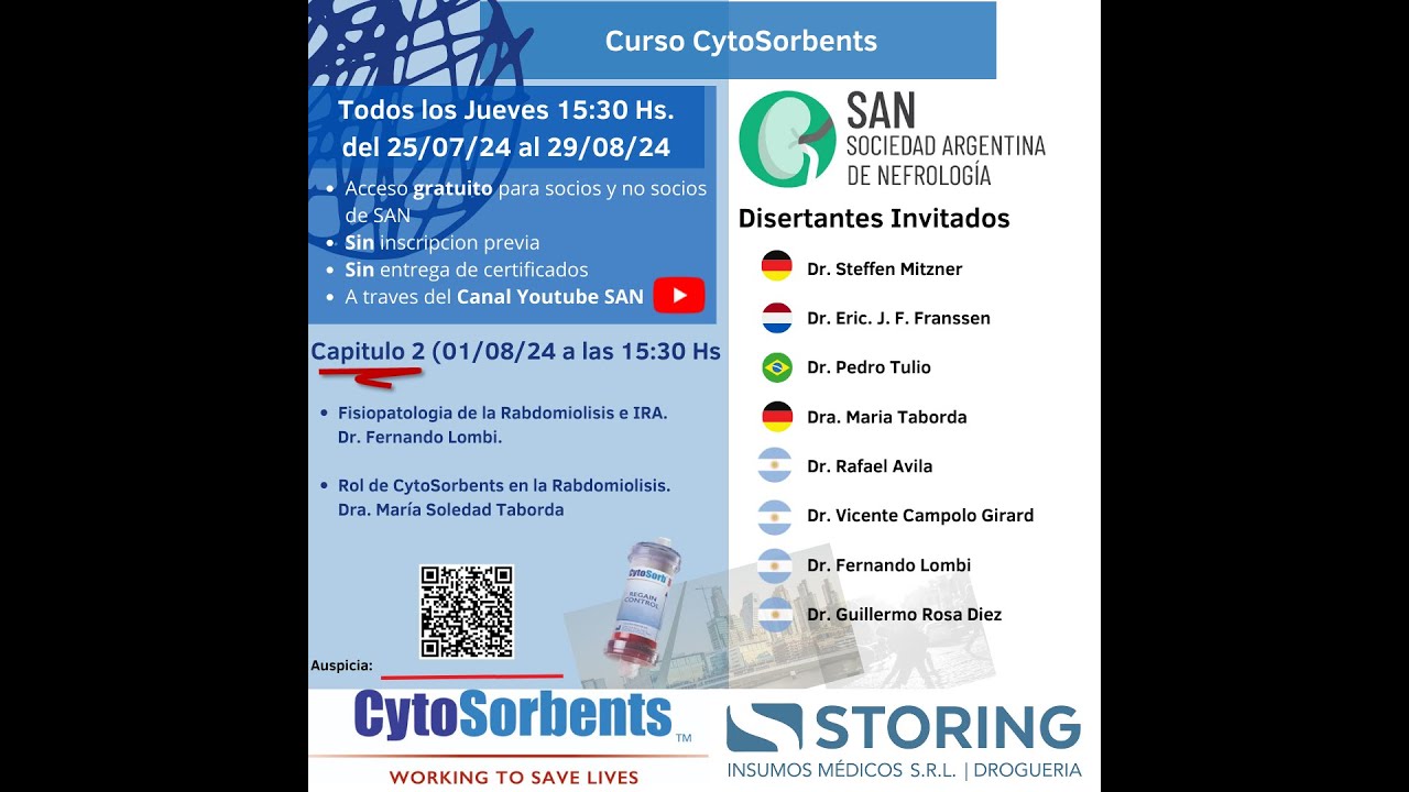 Curso Cytosorbents 2º clase. - YouTube