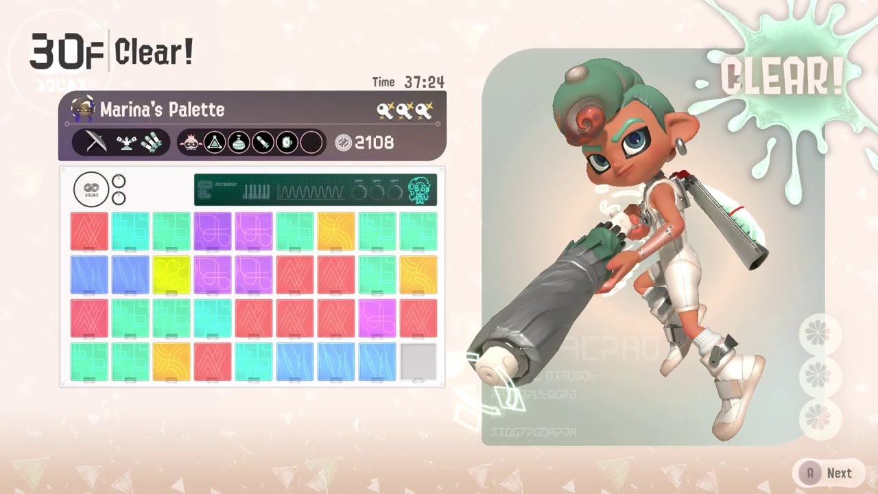 Splatoon 3: Side Order - Marina's Palette 100% (Splat Brella) [No ...