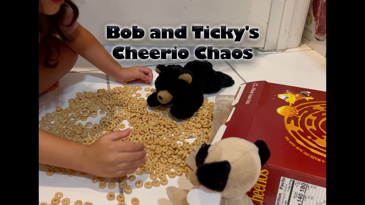 Bob and Ticky's Cheerio Chaos A Playful Pantry Adventure! - YouTube