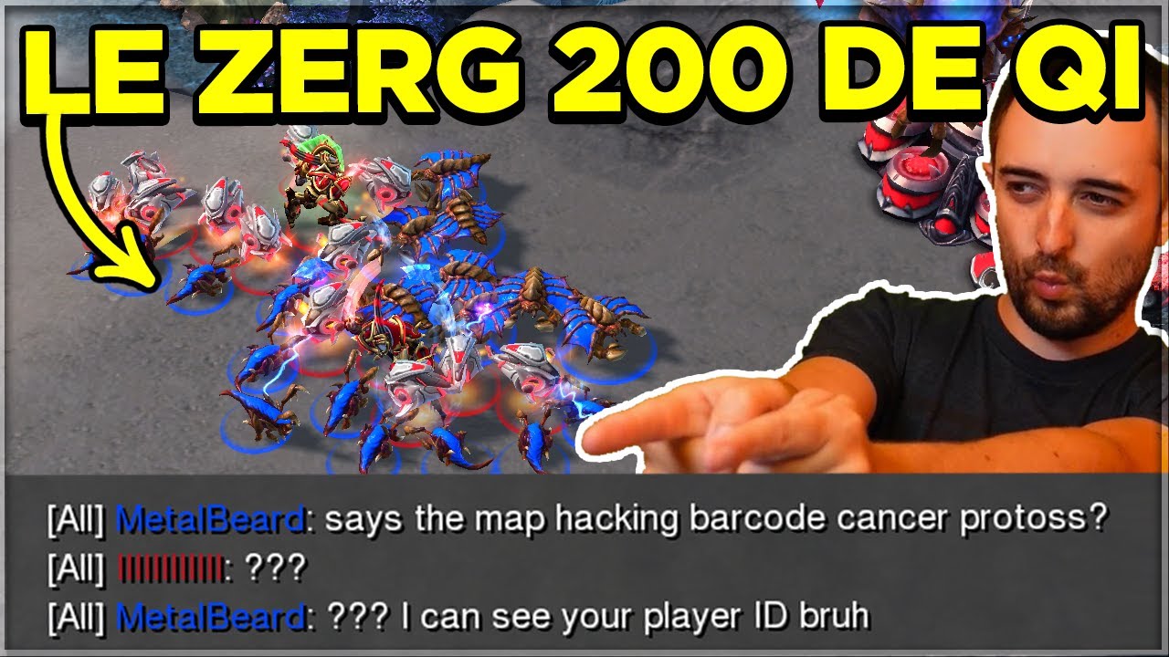 StarCraft 2 - LE WORKER RUSH ZERG ! (Le mec est un GÉNIE !) - YouTube