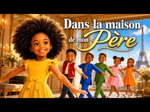 Dans La Maison De Mon Père 🎶 | Chanson chrétienne pour enfants avec Zoé - Louange pour Enfant