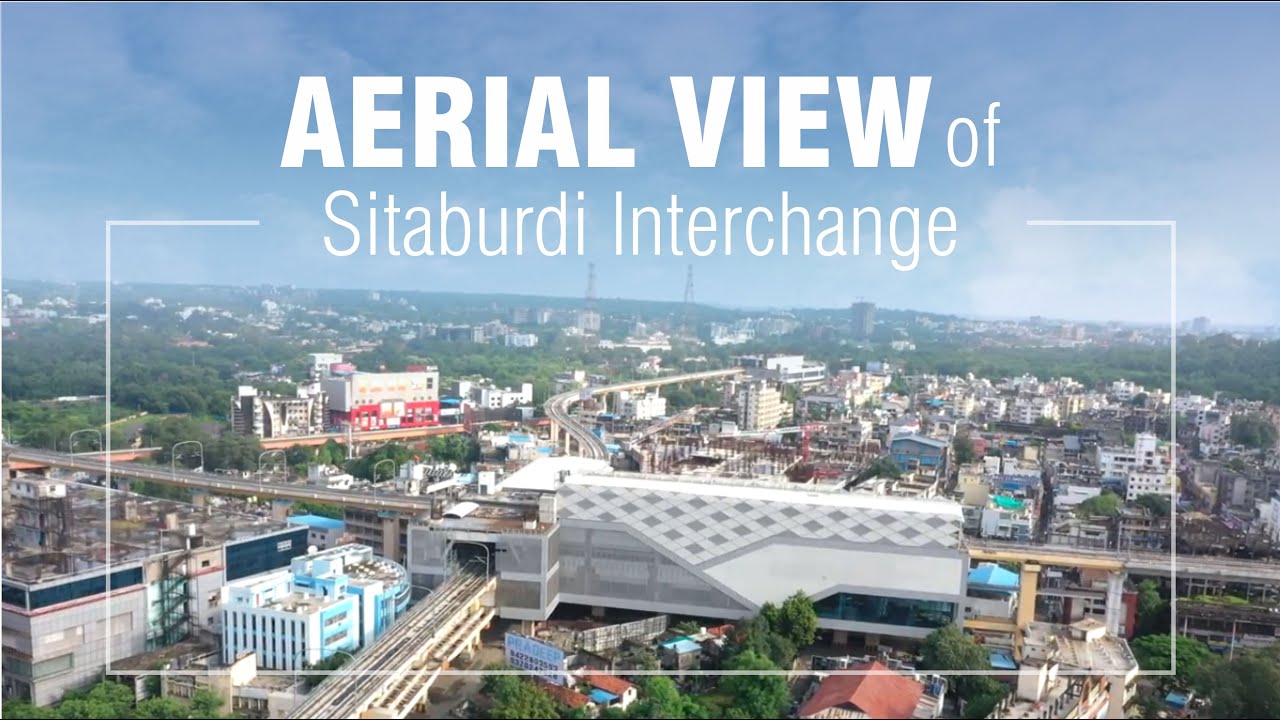 Nagpur Metro | A drone captured the Fantastic view of the Sitabuldi ...