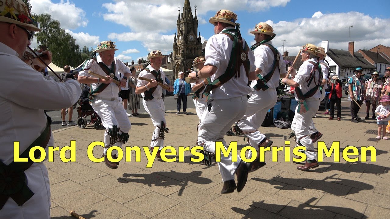 Lord Conyers Morris Men dance "Vandall's of Hammerwich" Stratford upon ...