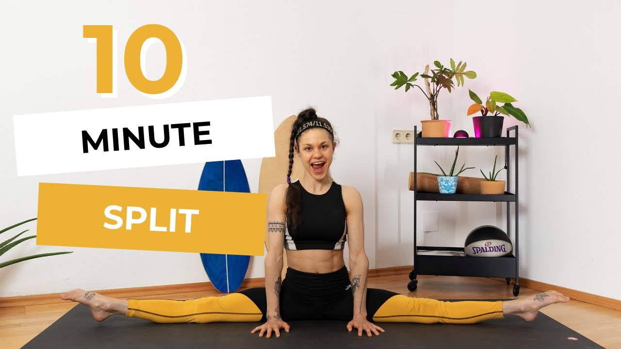 10 MINUTE SPLIT ROUTINE - YouTube