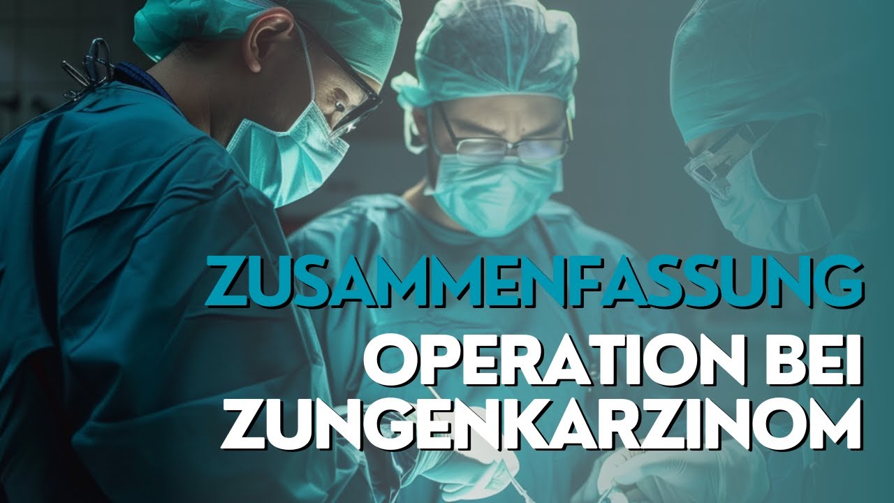 Operation beim Zungenkarzinom einfach erklärt: Tumor-OP | Chemotherapie ...