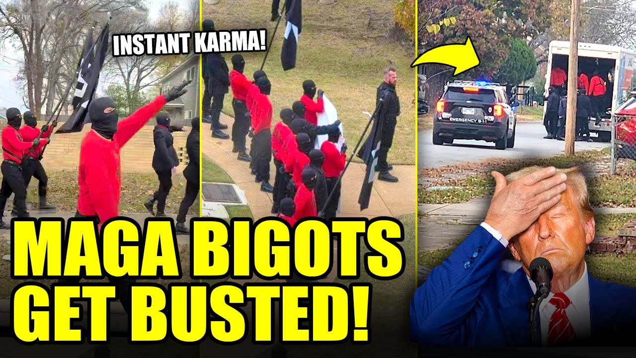 MAGA Bigots Get INSTANT KARMA After Hateful Stunt BACKFIRES - YouTube