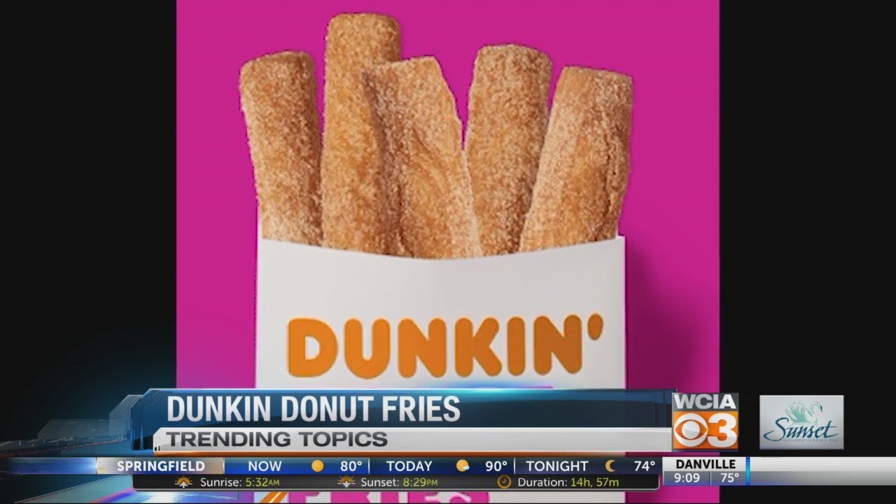 Dunkin Fries trending topics - YouTube