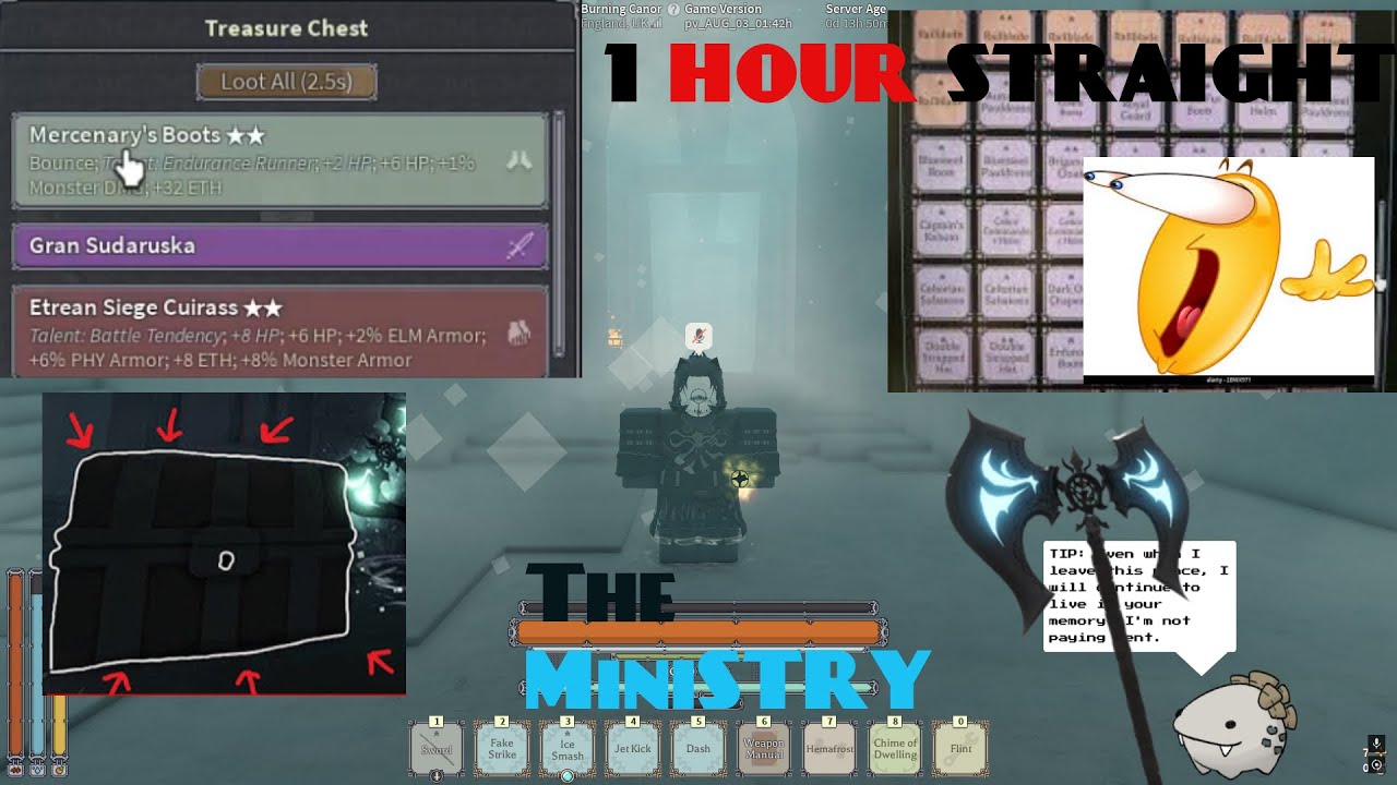 1 HOUR STRAIGHT!!! | CHEST FARM | The Crypt Of Unbroken | DEEPWOKEN ...