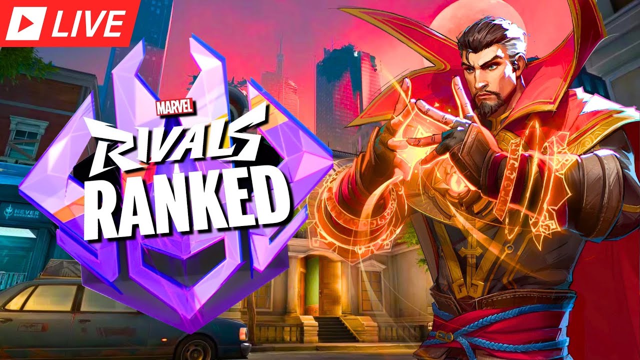 🔴LIVE | PLAYING RANKED TO REACH GRANDMASTER | MARVEL RIVALS RANKED ...