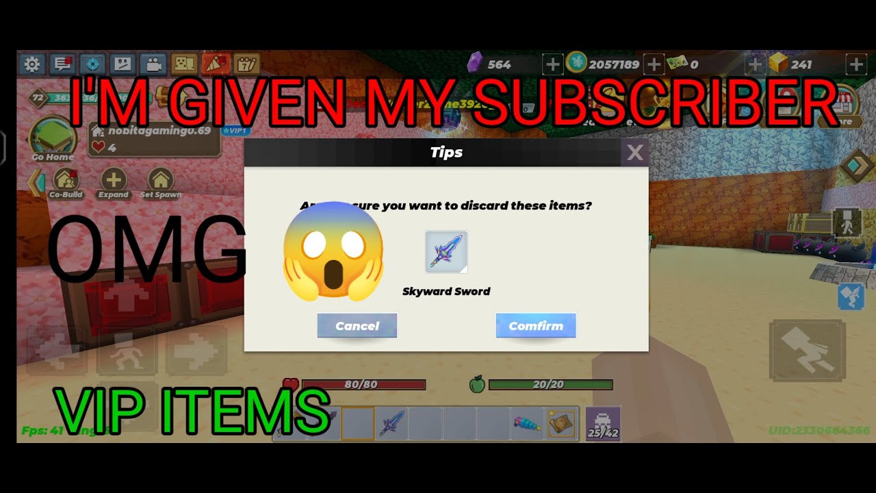 IM GIVEN MY SUBSCRIBER FOR VIP ITEMS ! VIP TRADE SYSTEM IN SKYBLOCK ...